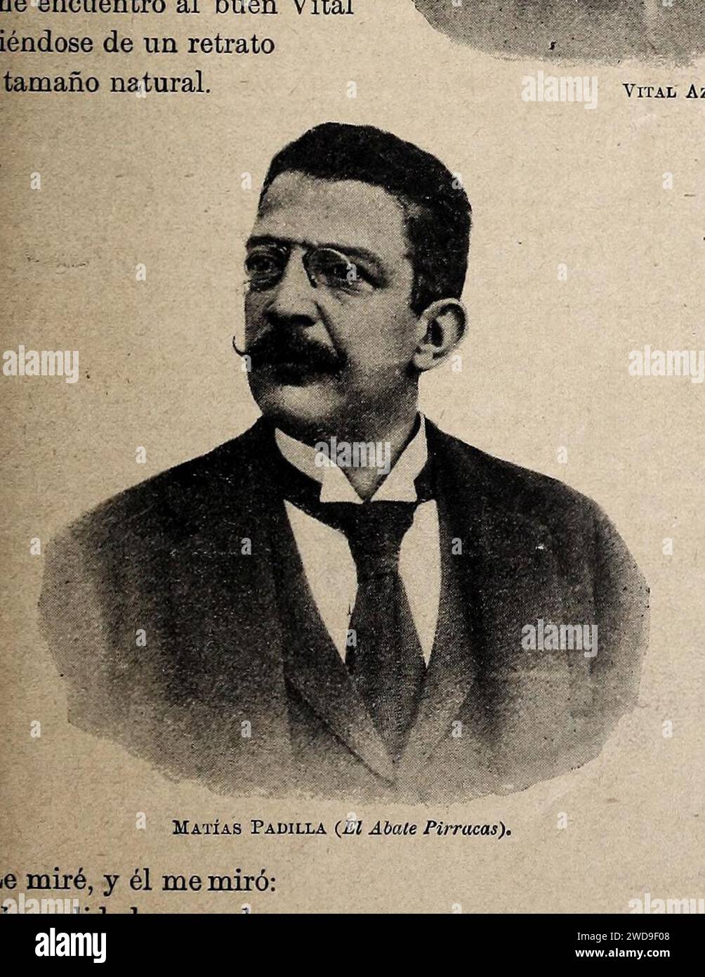 1892-11-06, Blanco y Negro, Matías Padilla (El Abate Pirraca Stock ...