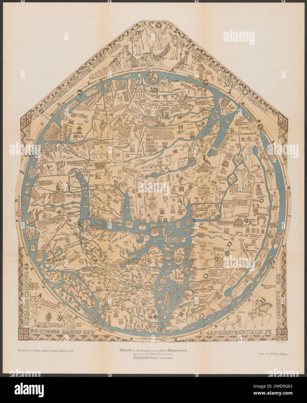 Hereford mappa mundi hi-res stock photography and images - Alamy