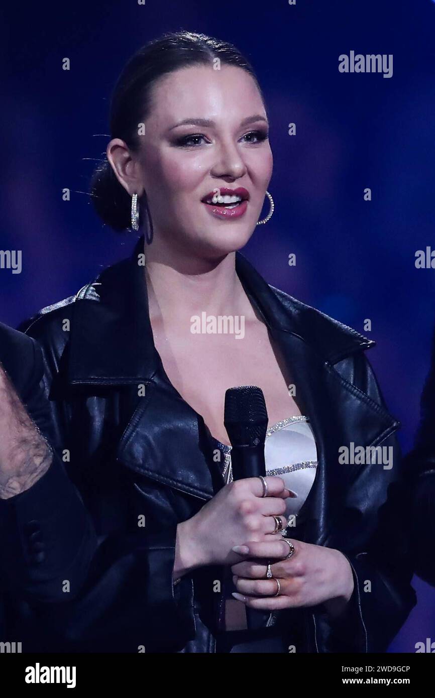 Saengerin Joelina Drews GER - ARD Live Show ãSchlagerchampions - Das große Fest der BestenÒ aus ...