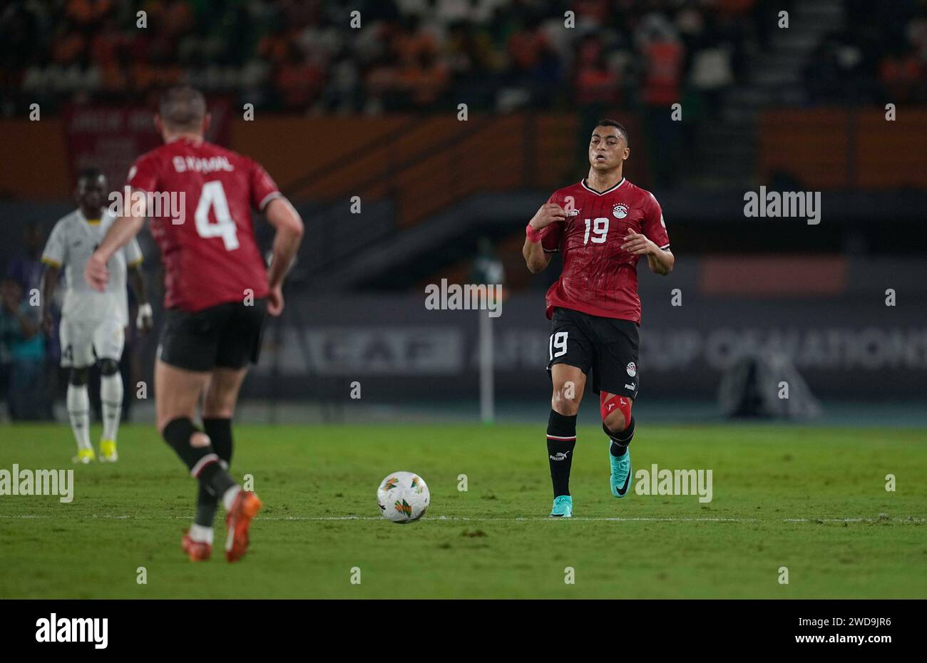 Abidjan, Ivory Coast. 18th Jan, 2024. January 18 2024: Mostafa Mohamed ...