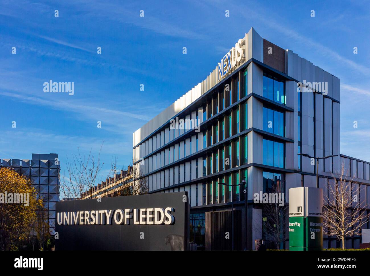The Nexus Building on the University of Leeds campus West Yorkshire ...