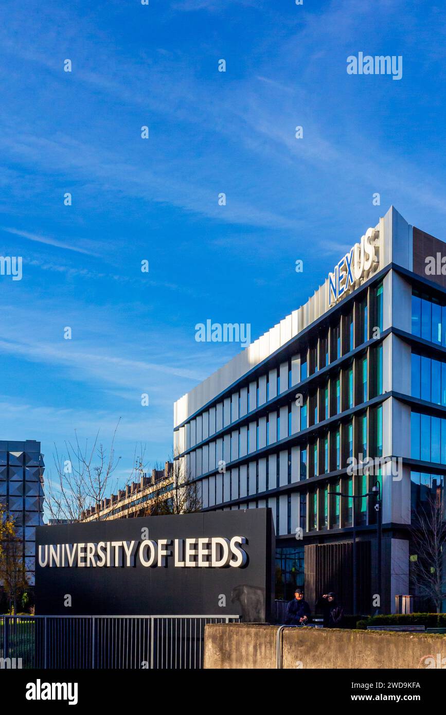 The Nexus Building on the University of Leeds campus West Yorkshire ...