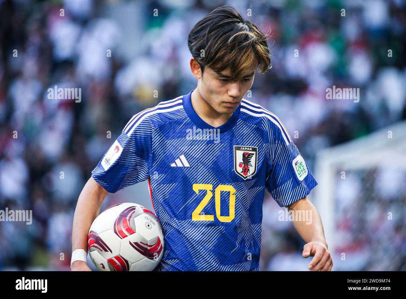 Doha, Qatar, 19 Jan 2024, AFC Asian Cup 2023 Group D - Japan 1-2 Iraq ...