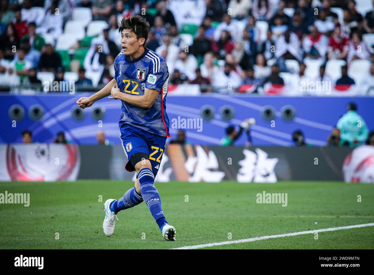 Doha, Qatar, 19 Jan 2024, AFC Asian Cup 2023 Group D - Japan 1-2 Iraq ...