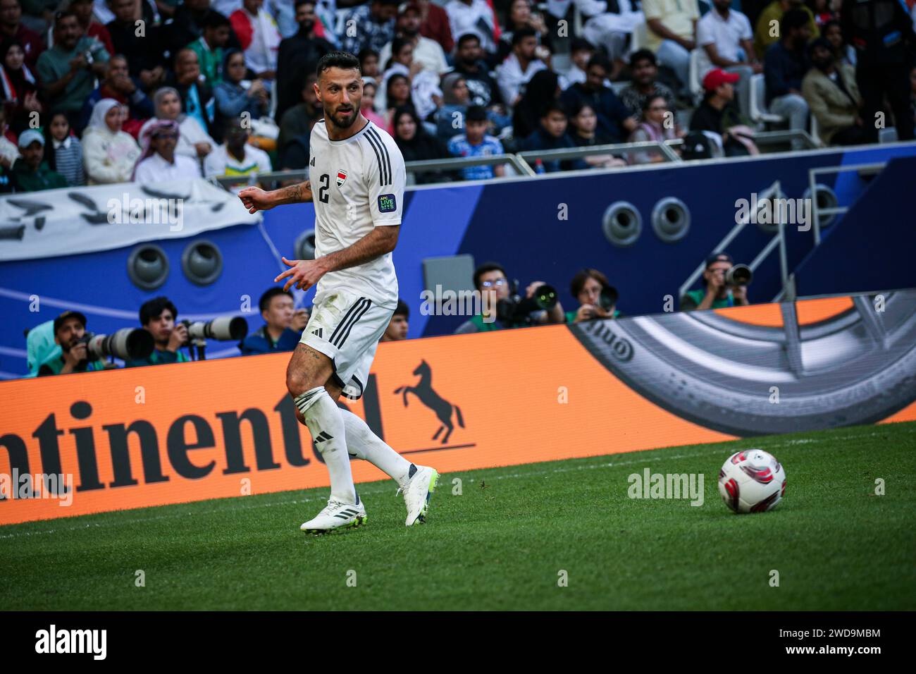 Doha, Qatar, 19 Jan 2024, AFC Asian Cup 2023 Group D - Japan 1-2 Iraq ...