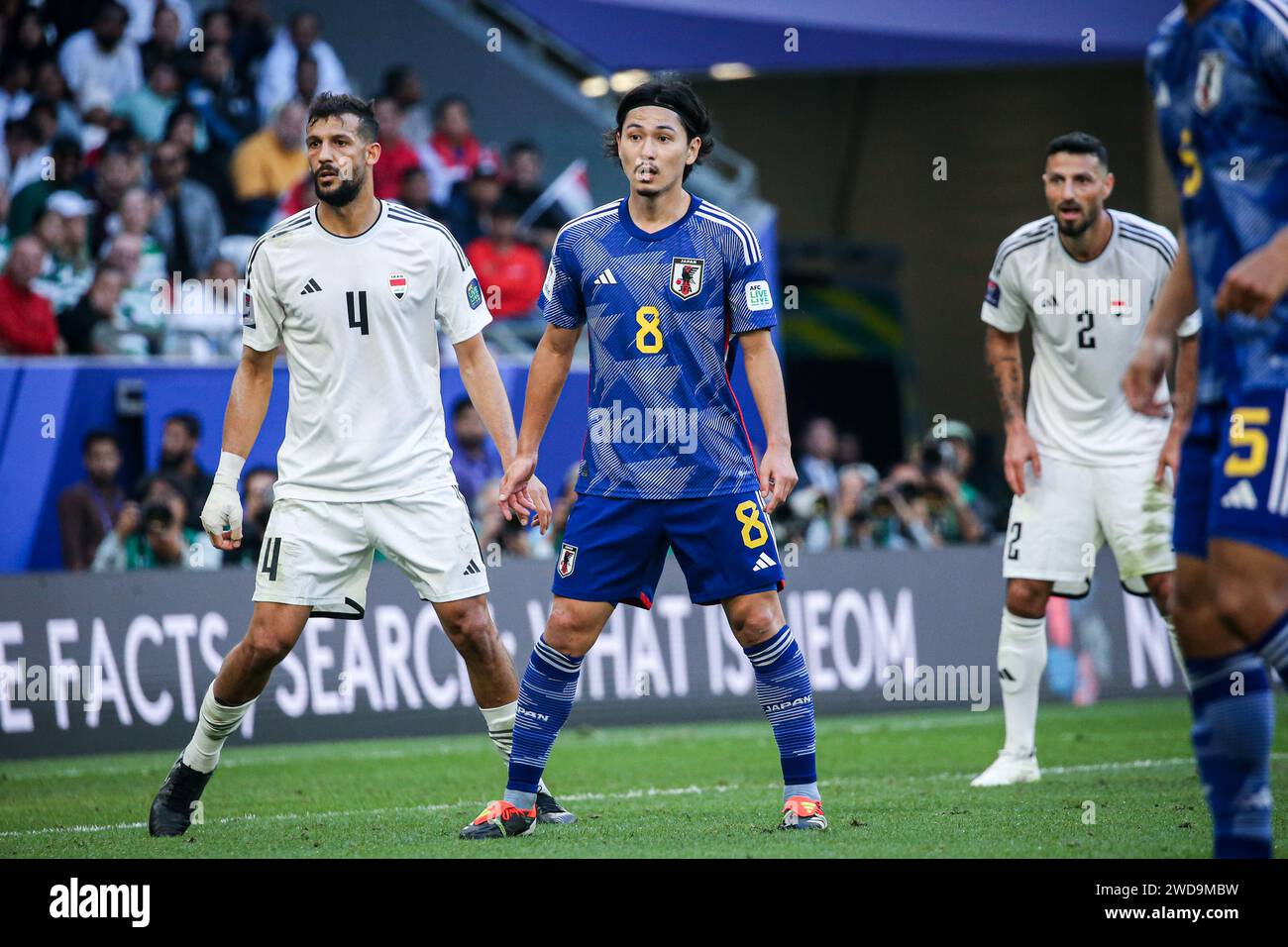 Doha, Qatar, 19 Jan 2024, AFC Asian Cup 2023 Group D - Japan 1-2 Iraq ...