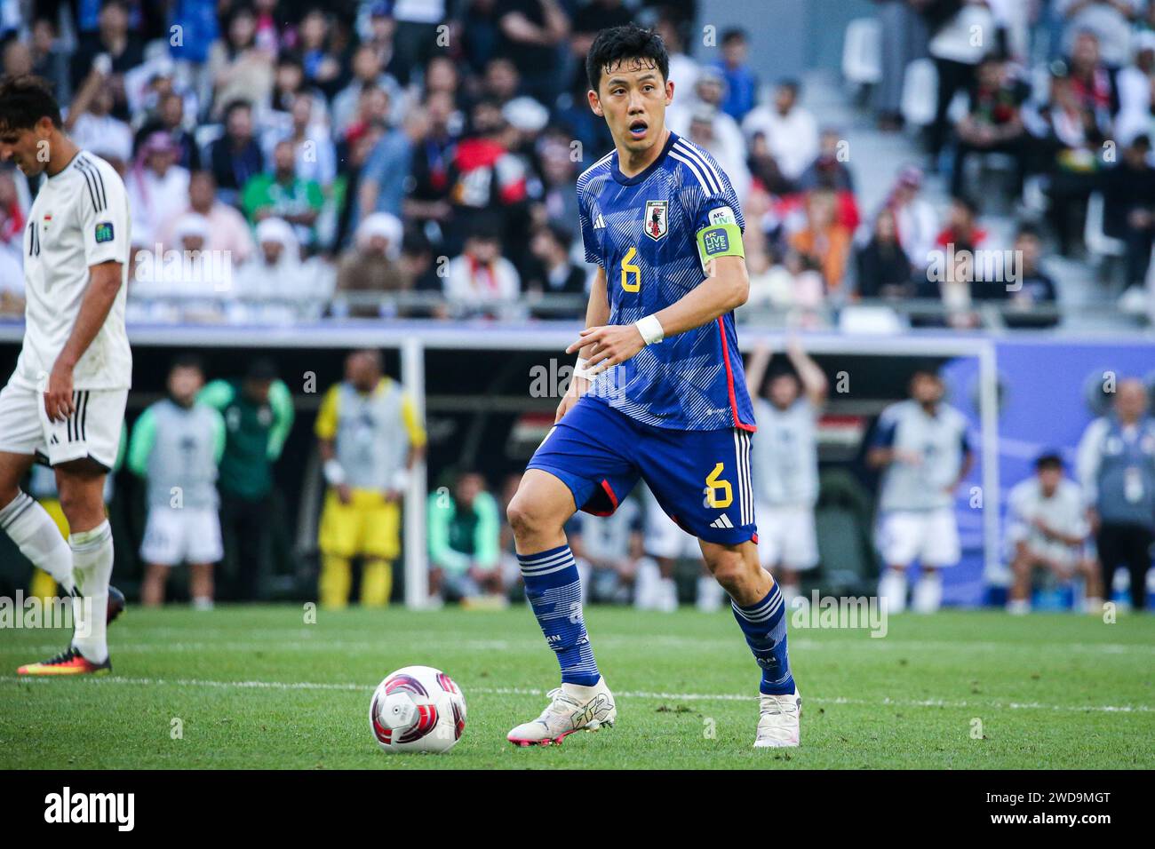 Doha, Qatar, 19 Jan 2024, AFC Asian Cup 2023 Group D - Japan 1-2 Iraq ...