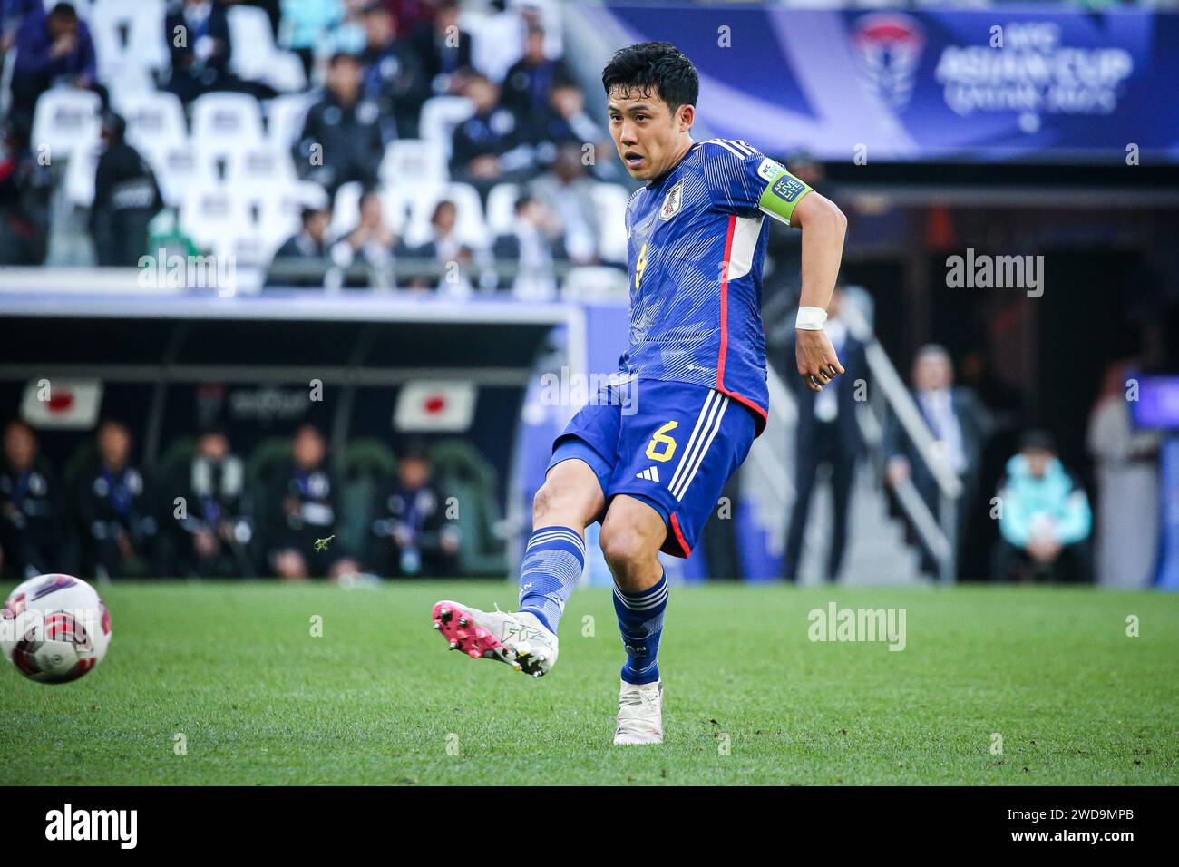 Doha, Qatar, 19 Jan 2024, AFC Asian Cup 2023 Group D - Japan 1-2 Iraq ...