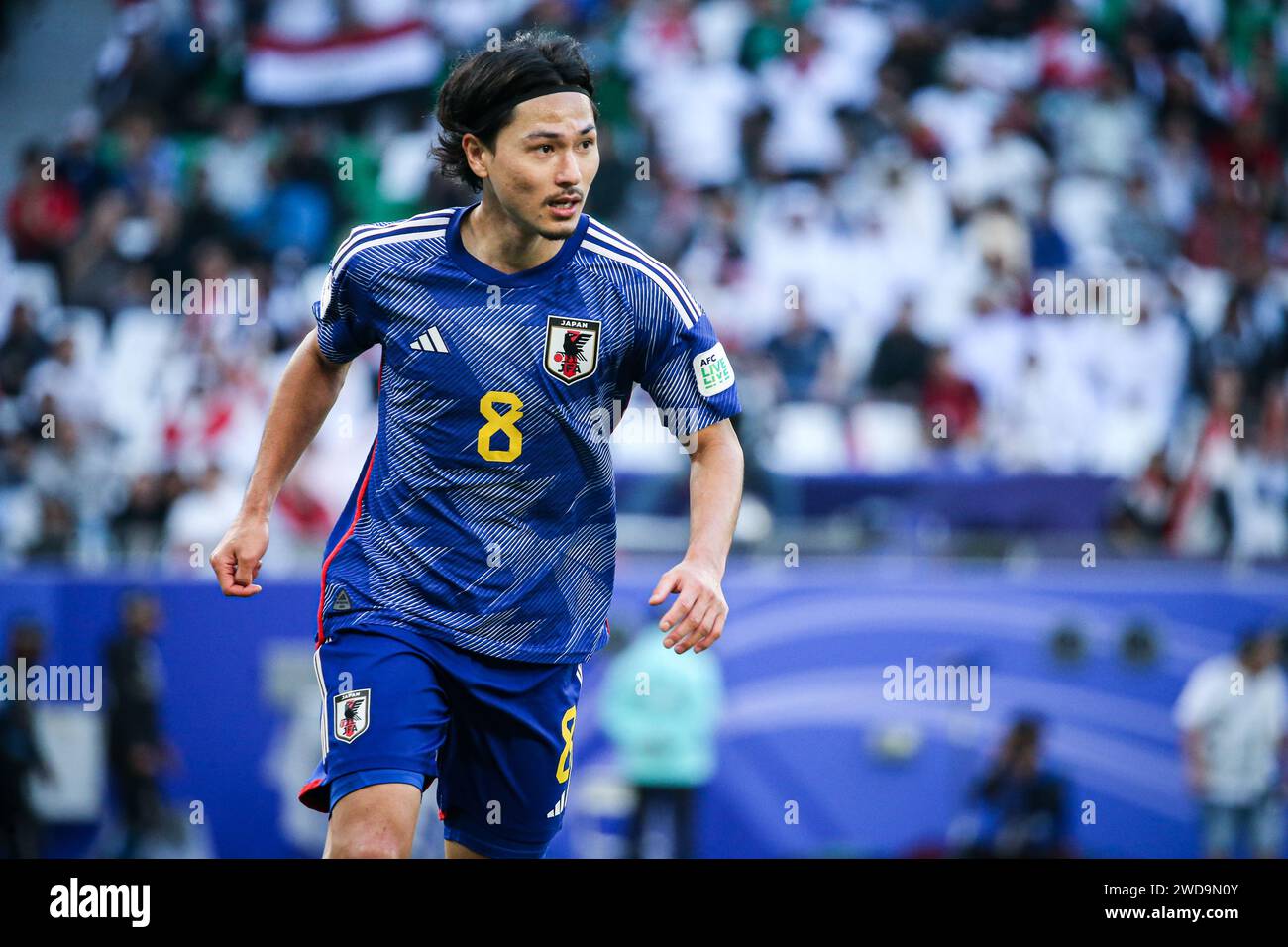 Doha, Qatar, 19 Jan 2024, AFC Asian Cup 2023 Group D - Japan 1-2 Iraq ...