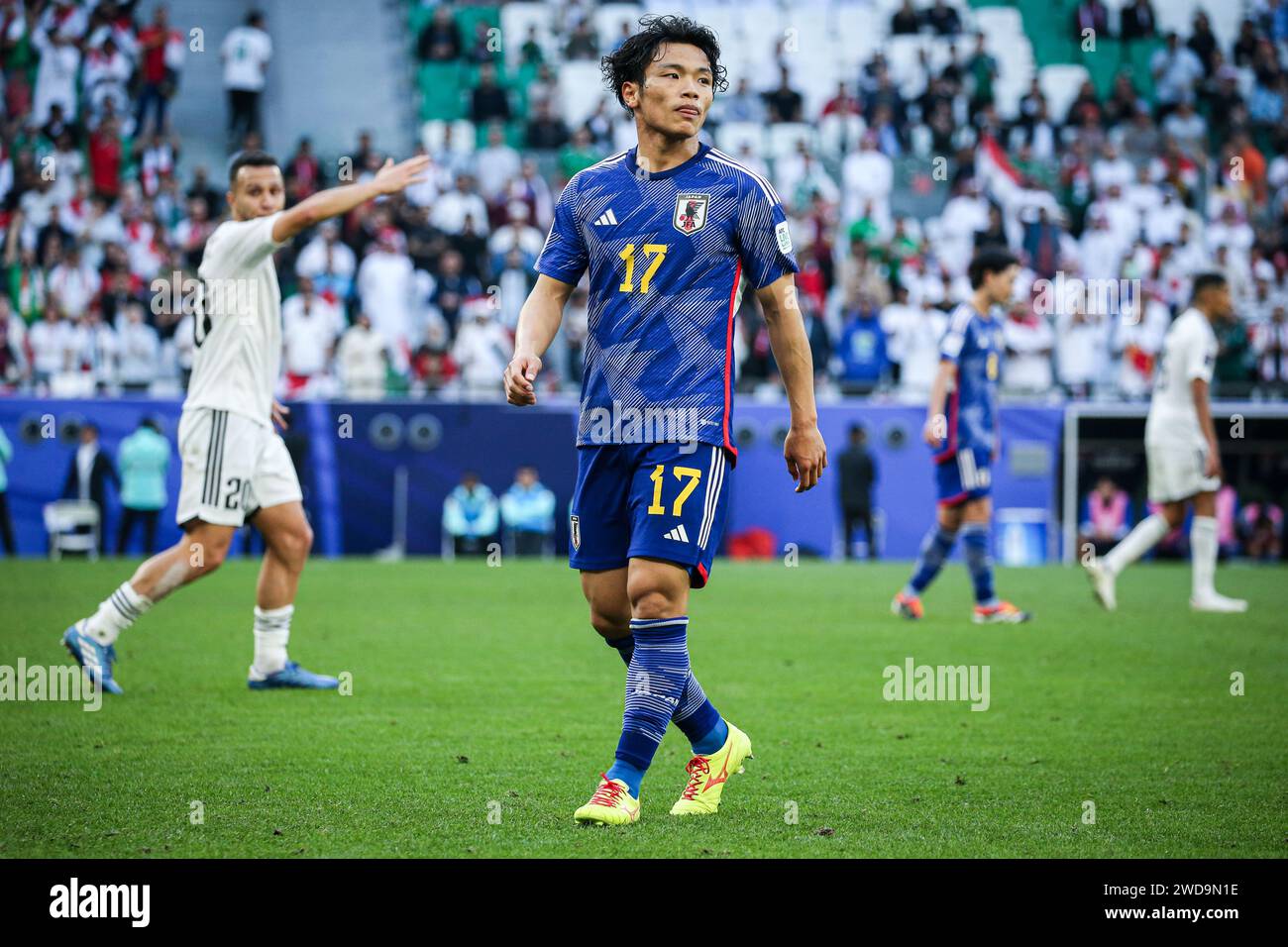 Doha, Qatar, 19 Jan 2024, AFC Asian Cup 2023 Group D - Japan 1-2 Iraq ...