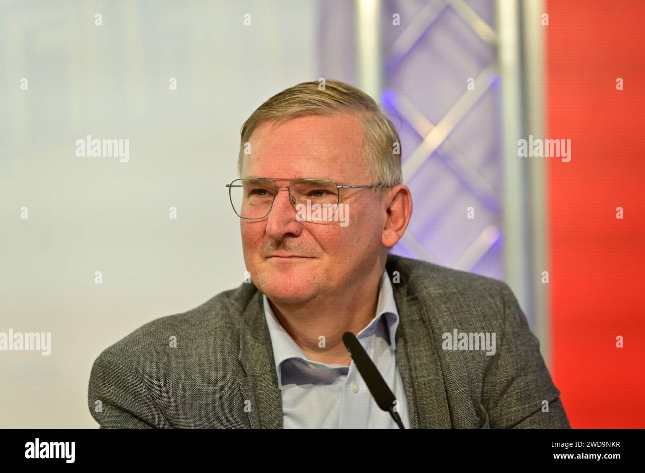 Vienna, Austria. 19th Jan, 2024. Book presentation "The Stolen ...