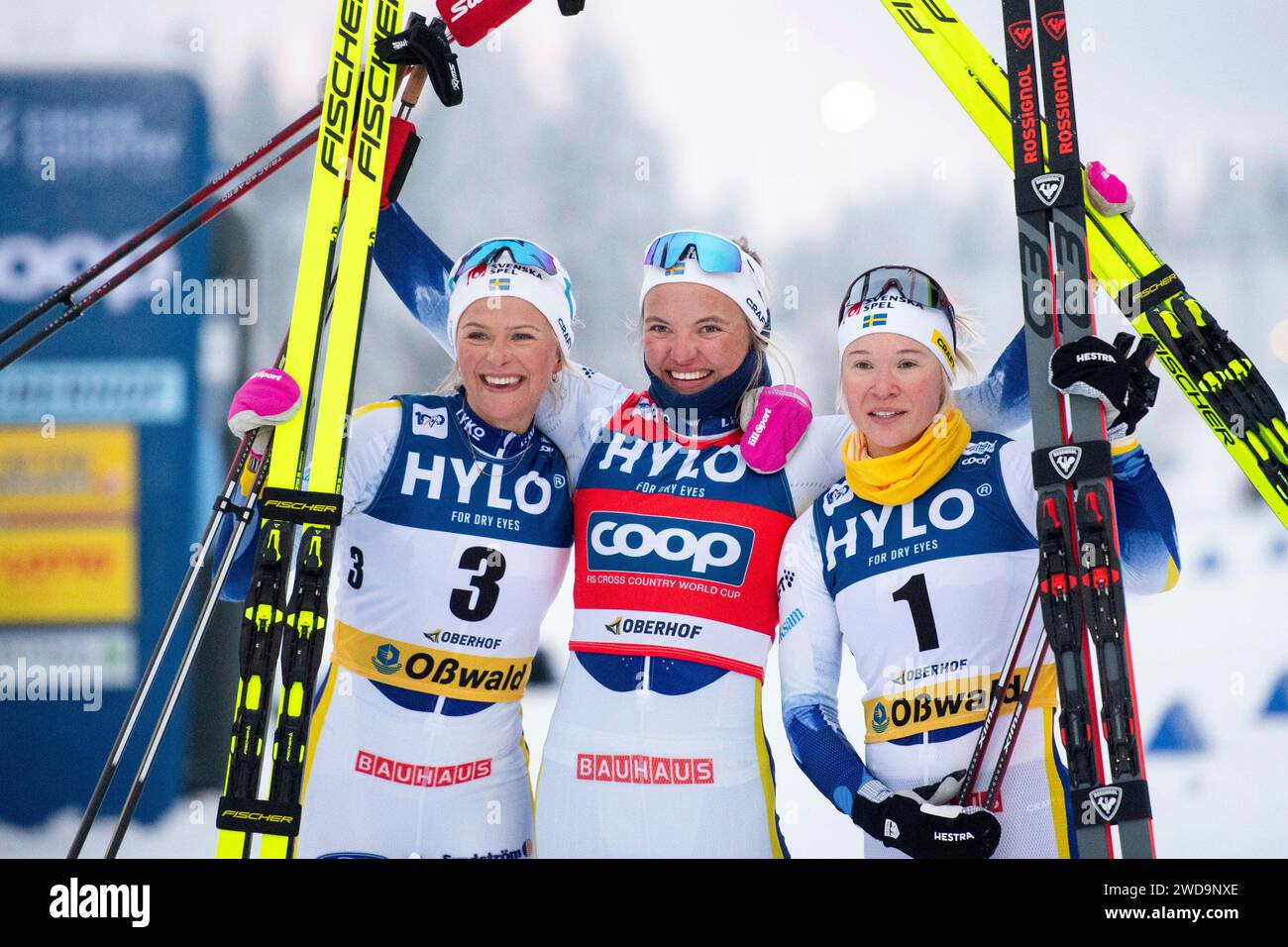 Frida Karlsson (Schweden), Linn Svahn (Schweden), Jonna Sundling ...