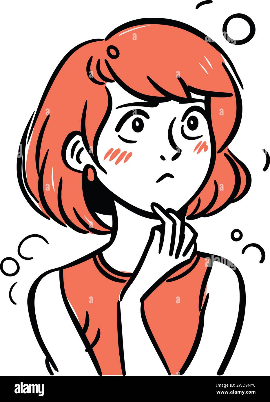 Worried free Stock Vector Images - Alamy