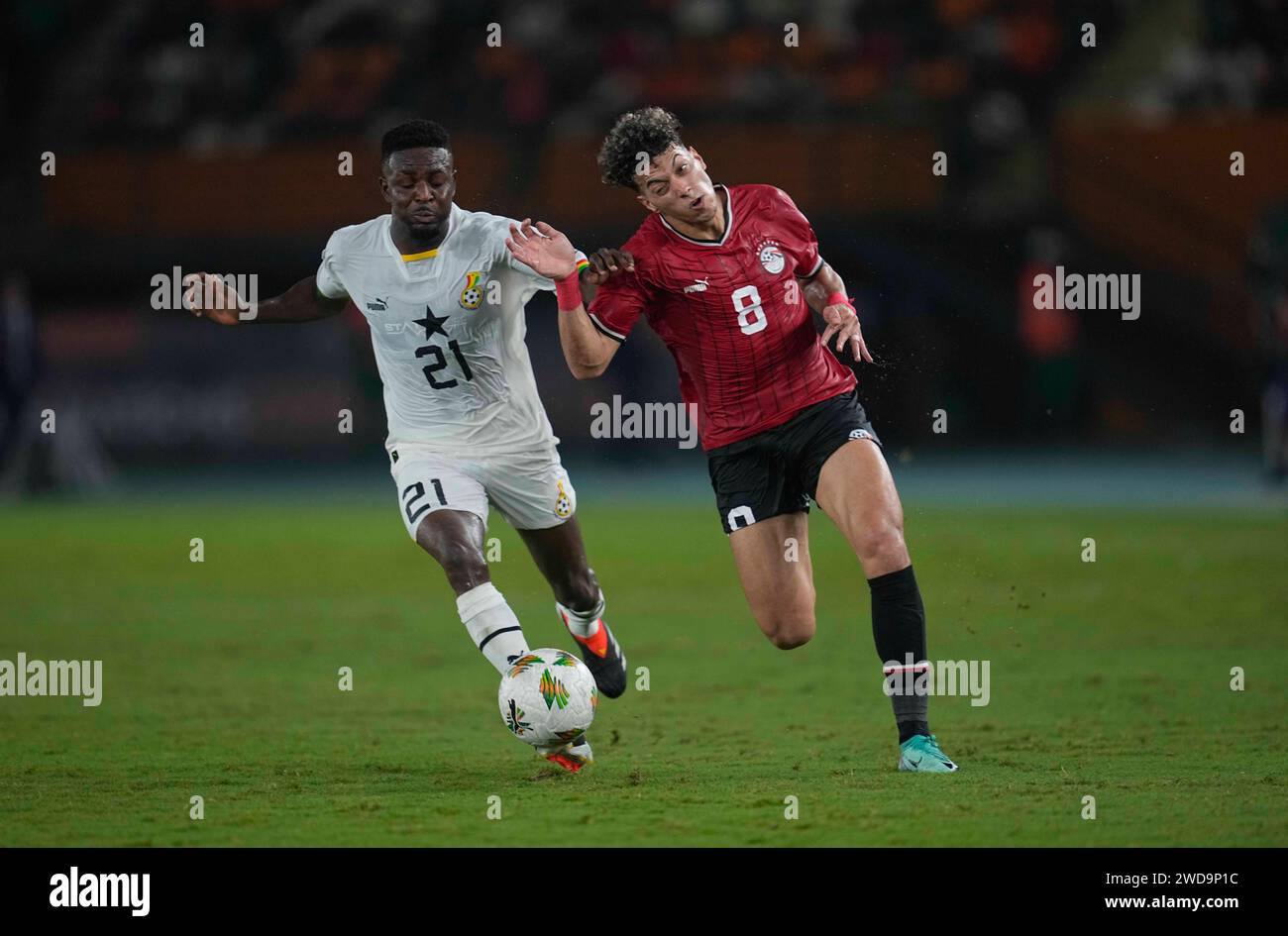 January 18 2024: Emam Ashour Metwaly Abdelghany (Egypt) and Salis Abdul ...