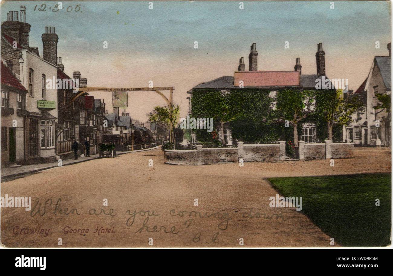 George hotel crawley hi-res stock photography and images - Alamy