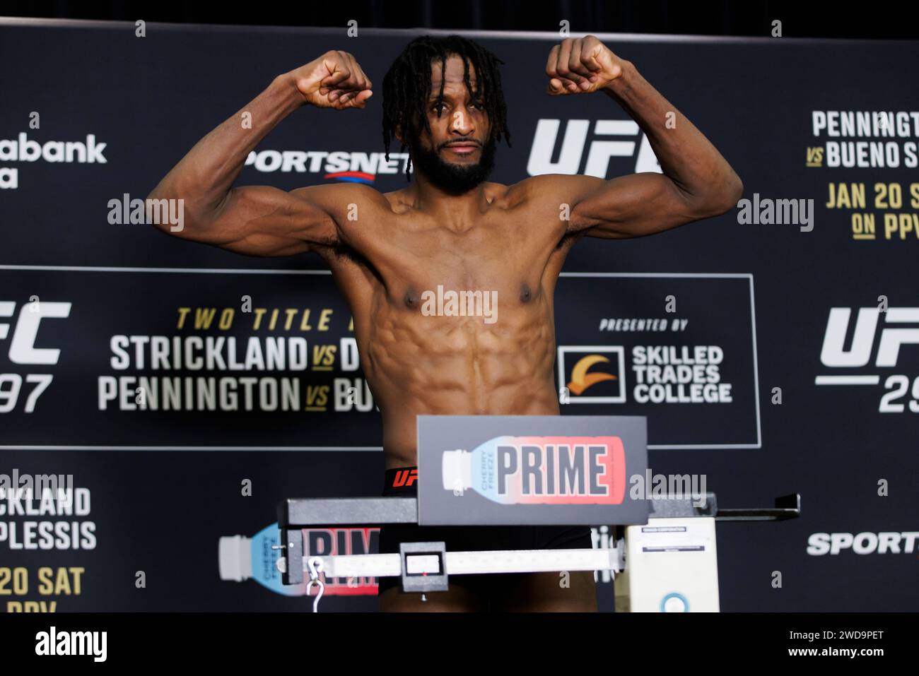Neil Magny weighs in ahead of his UFC featherweight bout in Toronto ...