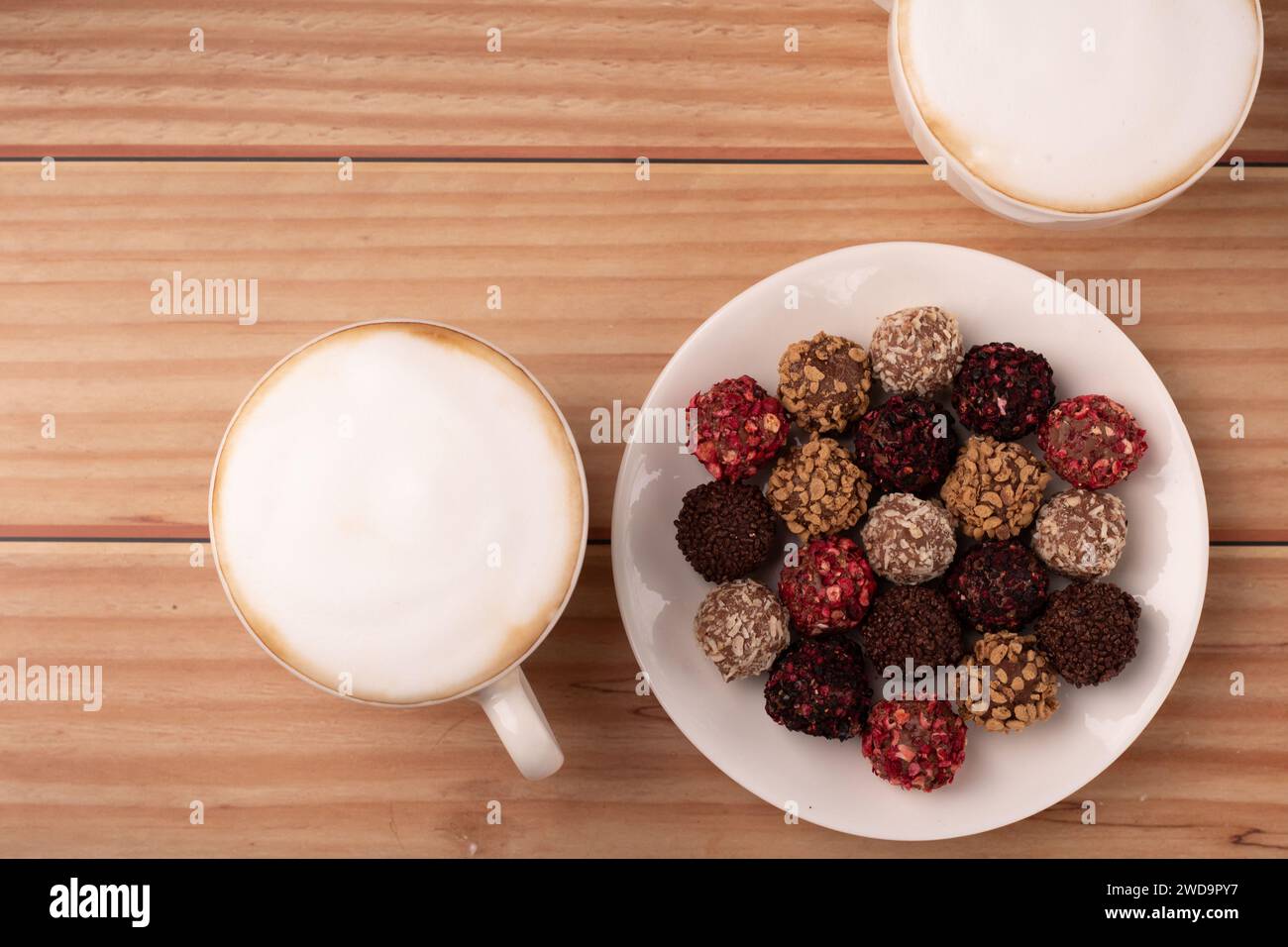 photography, candy, chocolate truffle, sweet, cup, cappuccino, choice ...