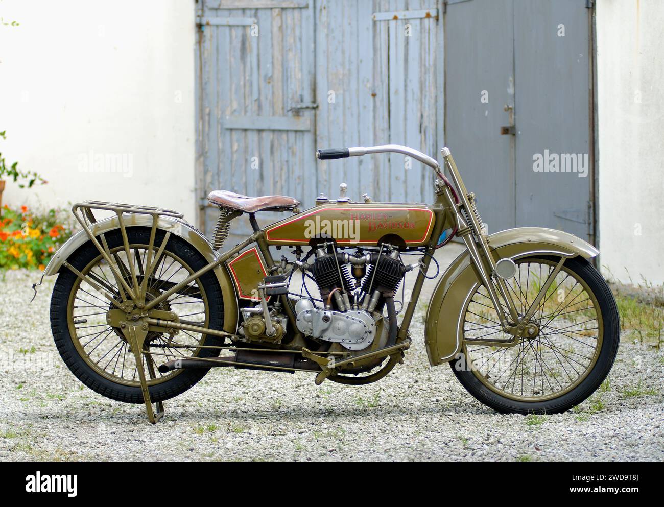Harley davidson vintage hi-res stock photography and images - Alamy