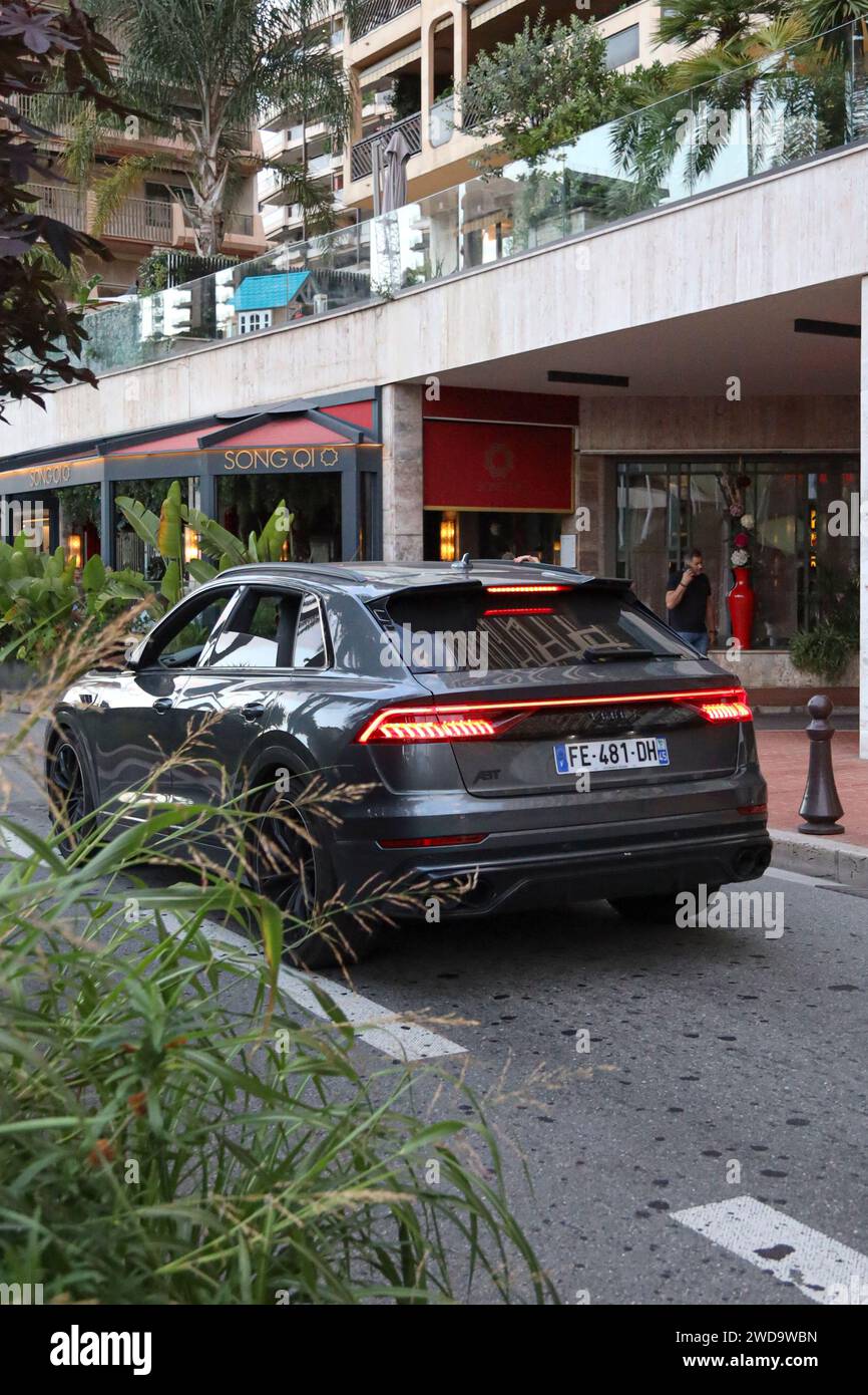 Audi RSQ8 driving in Monaco Stock Photo - Alamy