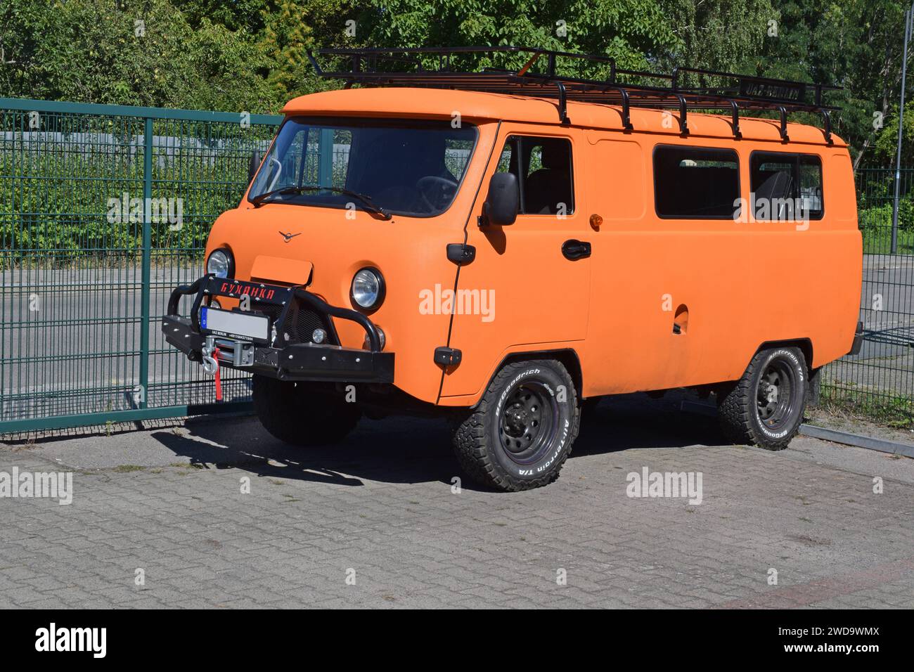 23.08.2022 UAZ Laib Van 3741 Deutschland/ Sachsen Anhalt/ Altmark ...