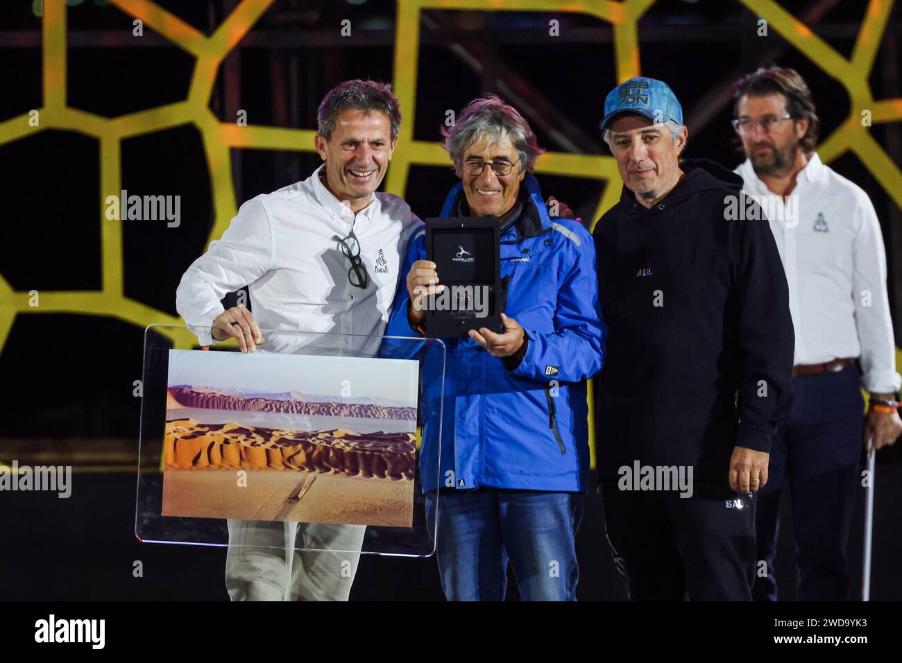 Eric Vargiolu getting the Emilie Poucan prize of the most beautiful ...