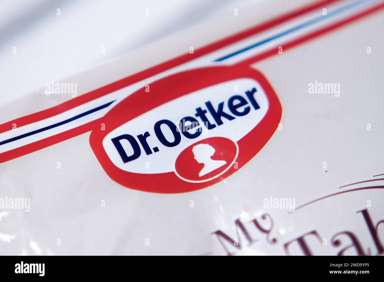 Dr oetker logo hi-res stock photography and images - Alamy
