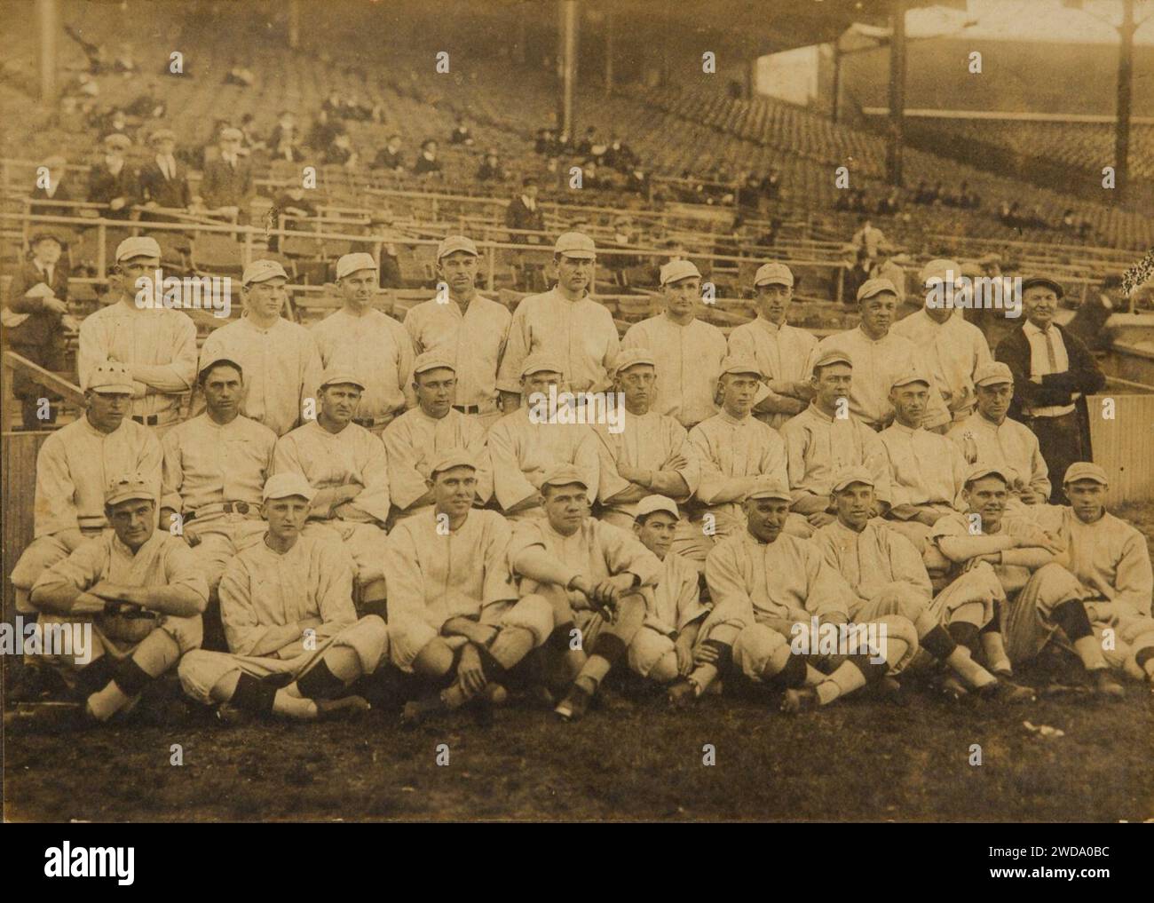 1916 Boston Red Sox Team Cabinet Photograph (cropped Stock Photo - Alamy