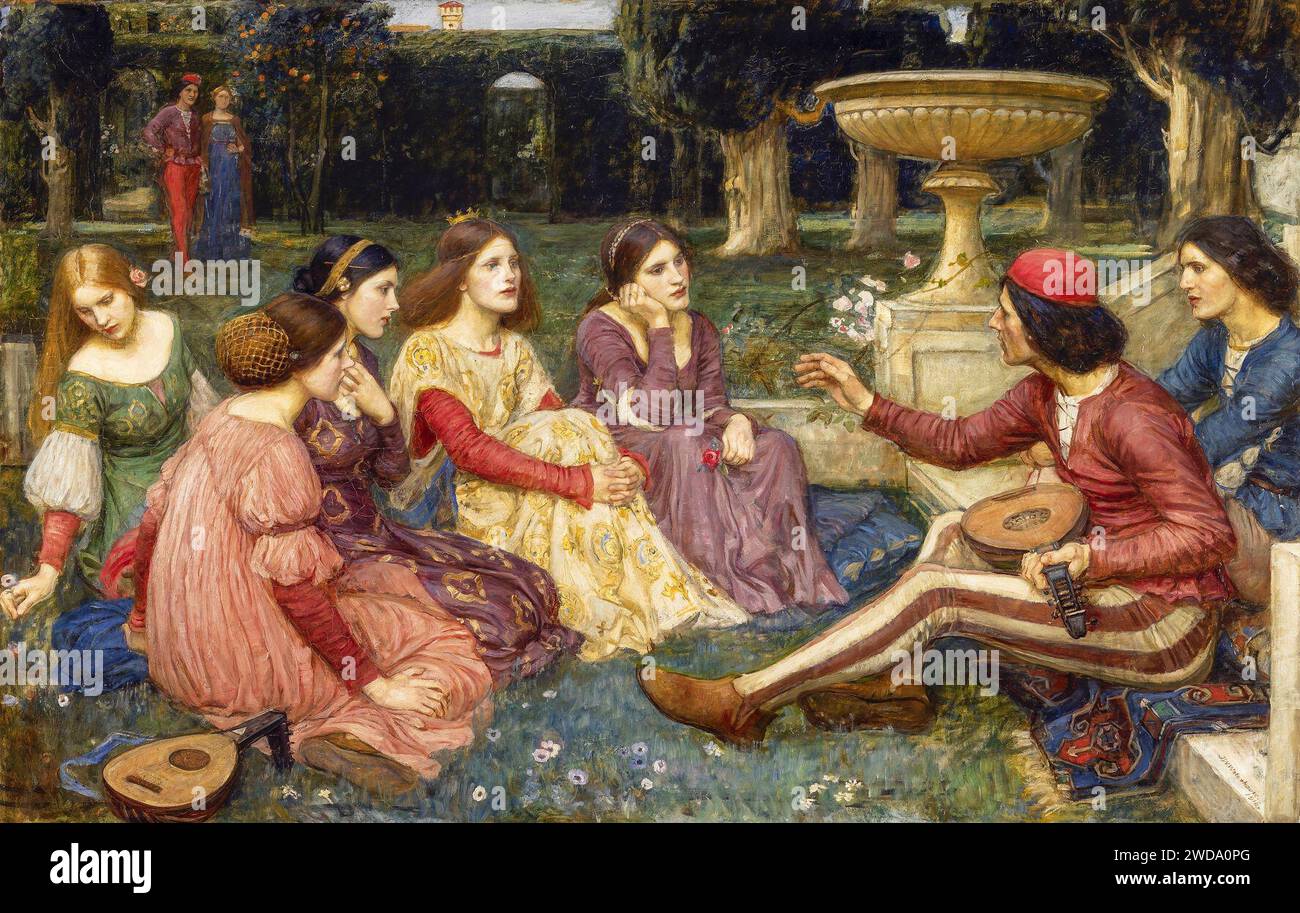 A tale from the decameron hi-res stock photography and images - Alamy