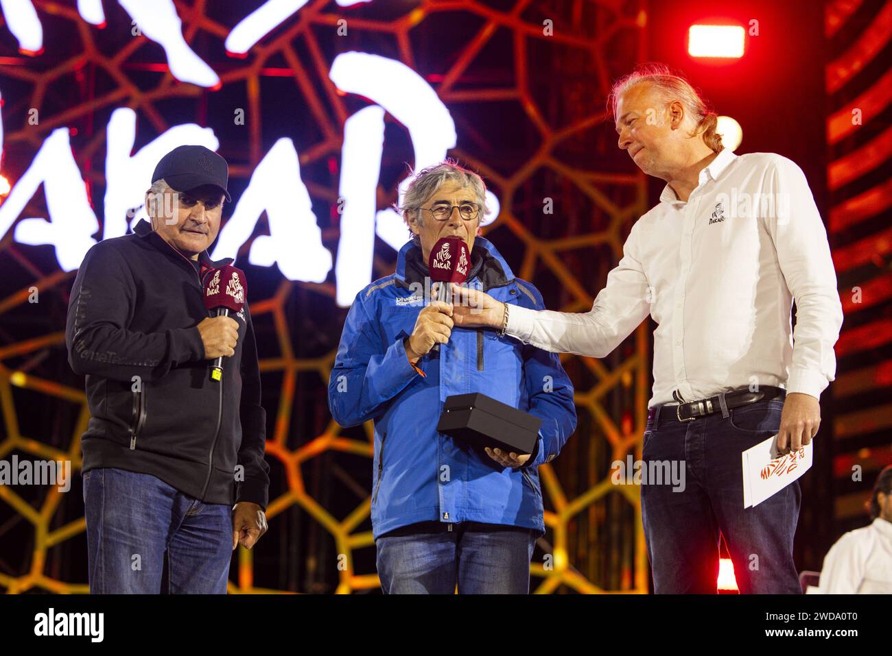 Eric Vargiolu, DPPI Photographer, receiving the Emilie Poucan award for ...