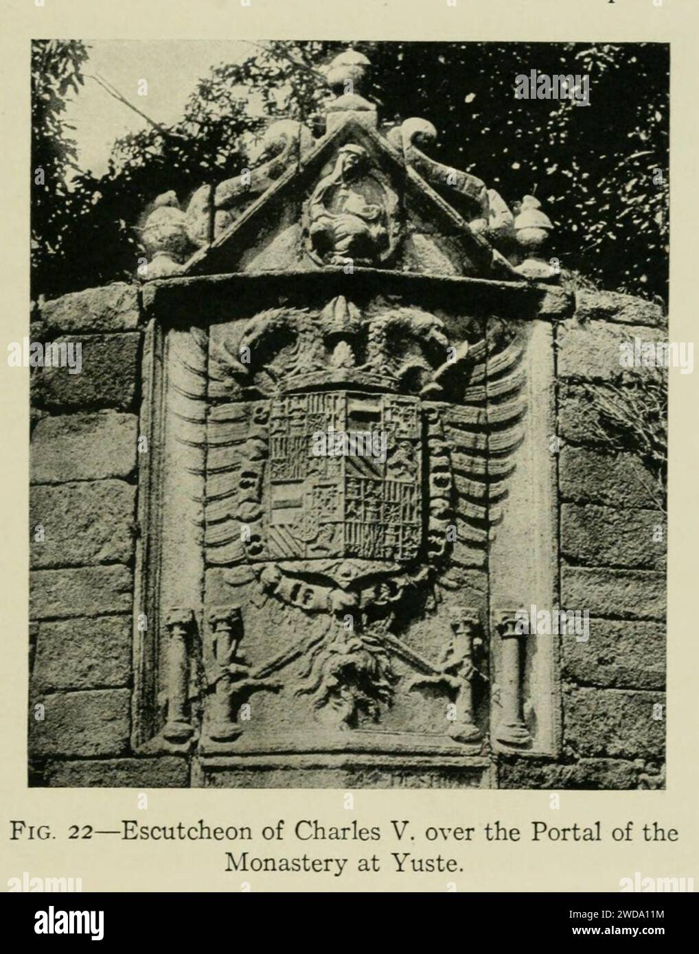 1917, Spanish Architecture of the Sixteenth Century, Escutcheon of ...