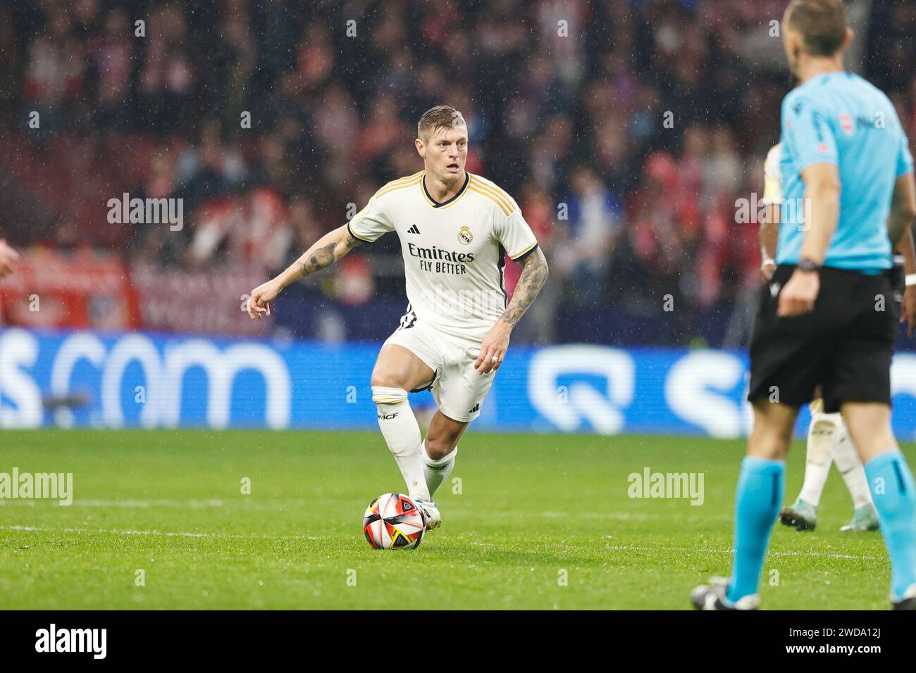 Madrid, Spain. 18th Jan, 2024. Toni Kroos (Real) Football/Soccer ...