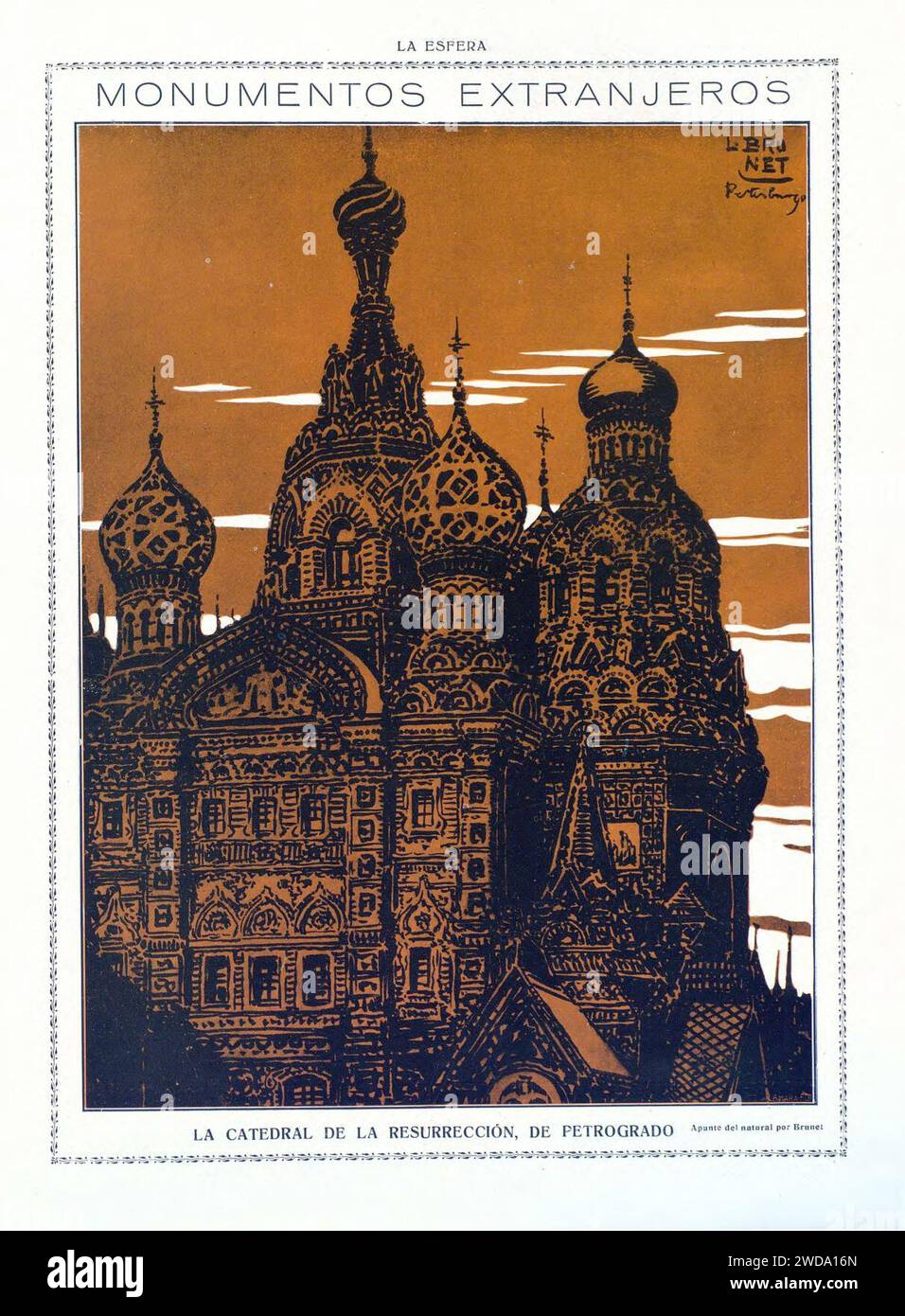 1917-05-19, La Esfera, Monumentos extranjeros, La catedral de la ...