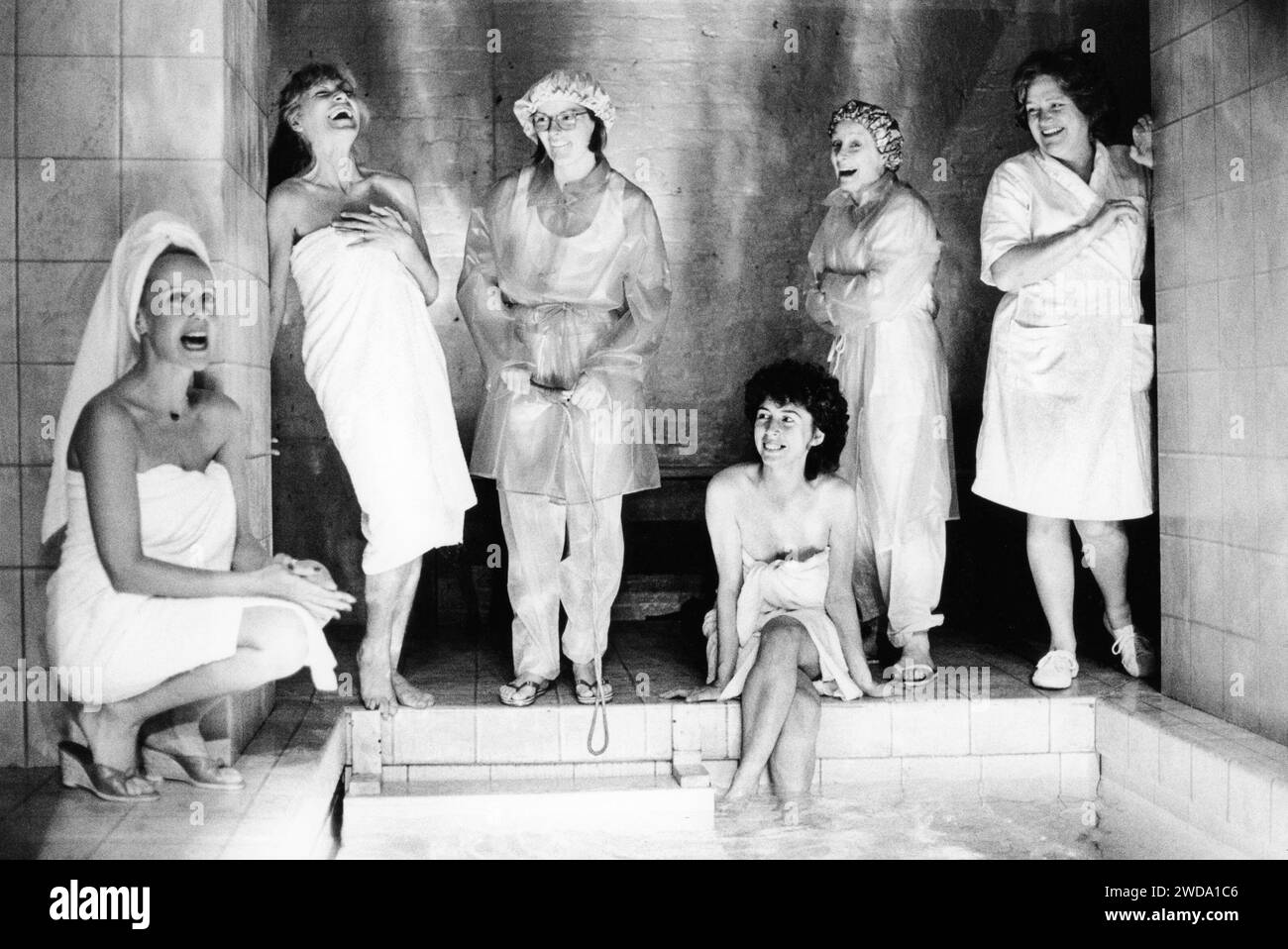 l-r: Georgina Hale (Josie), Ann Lynn (Nancy), Brenda Blethyn (Dawn), Patti Love (Jane), Maria ...