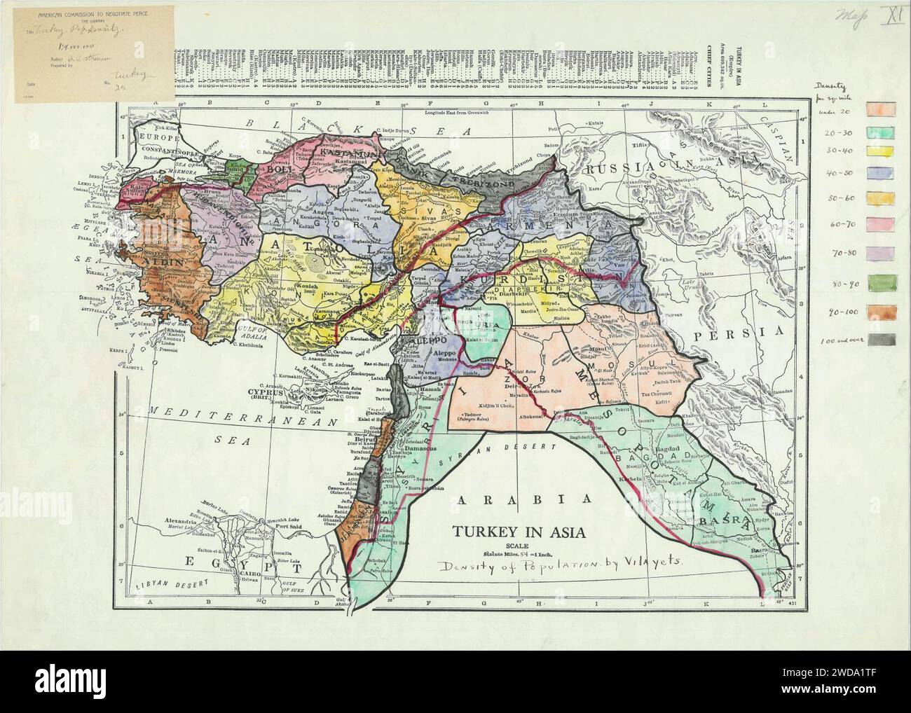 Turkey population map hi-res stock photography and images - Alamy