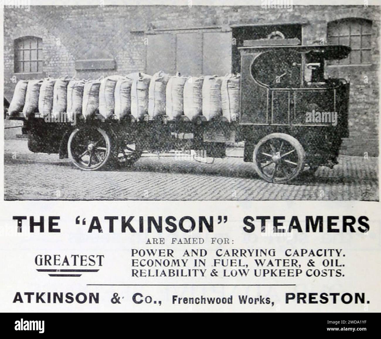 Vintage atkinson lorry hi-res stock photography and images - Alamy