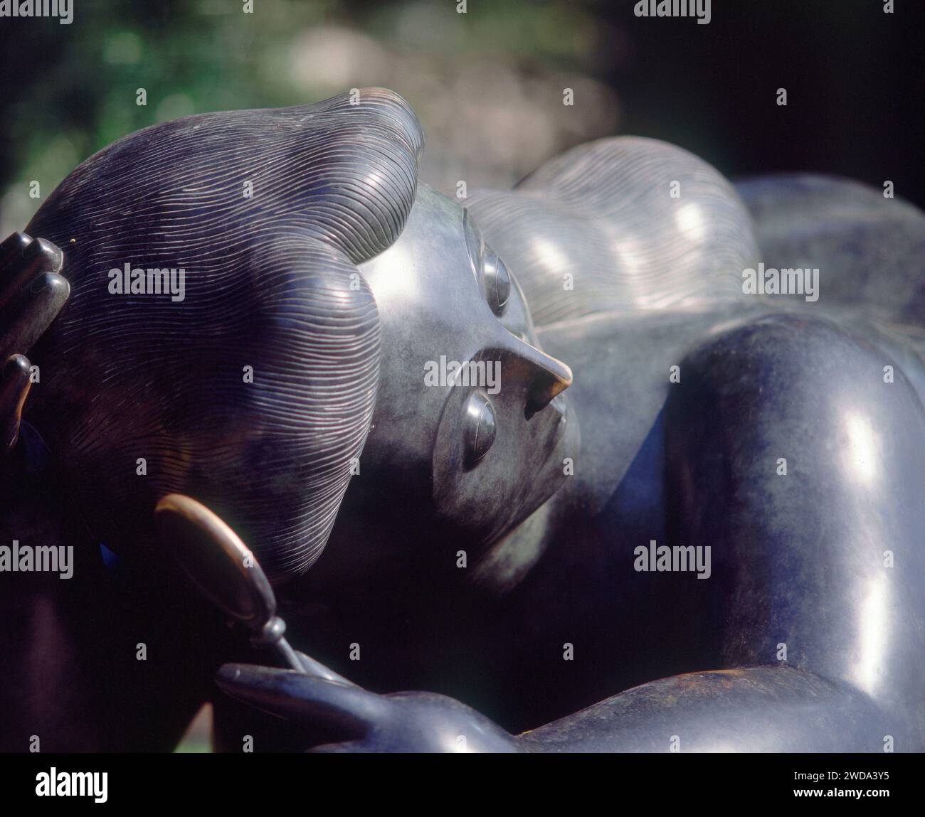 DETALLE - MUJER CON ESPEJO - 1987. Author: FERNANDO BOTERO ANGULO (1932 ...