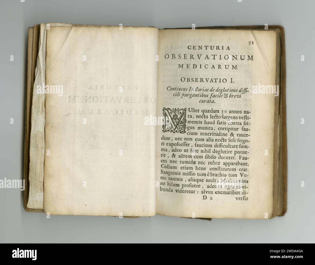 Antique medical book, information and ancient knowledge on medicine ...