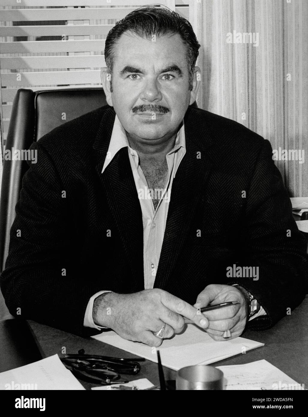 Publicity photo of Russ Meyer, circa 1969. (File Reference # 34580 ...