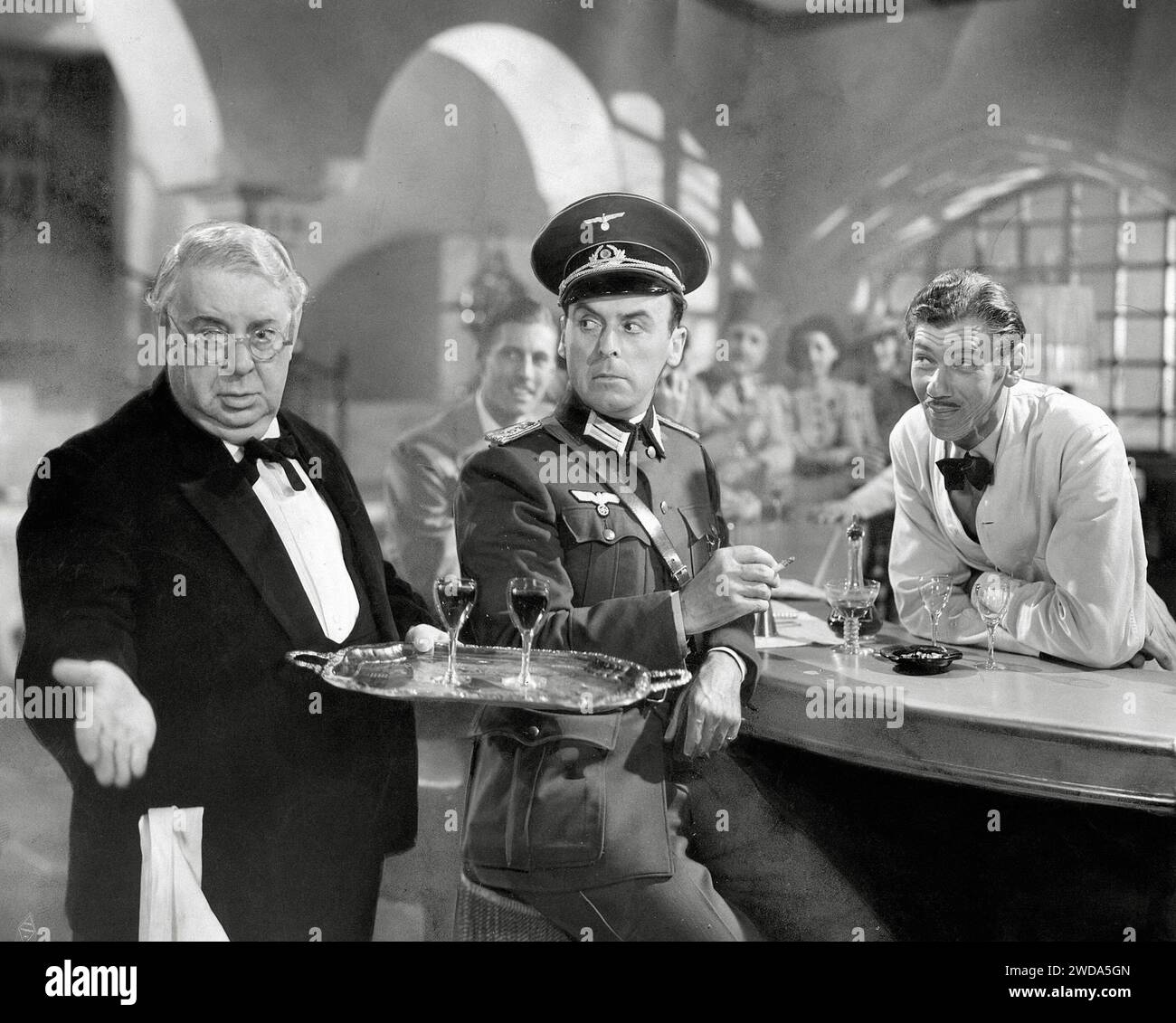 S. Z. Sakall, Marcell De Labrosse, Leonid Kinskey, "Casablanca" (1942 ...