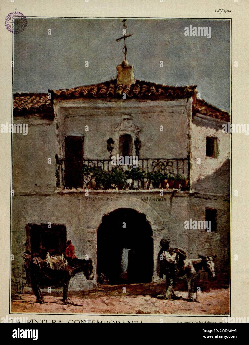 1927-03-12, La Esfera, La pintura contemporánea, La posada de las ...