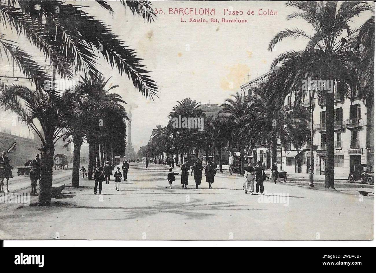 Paseo de colon barcelona hi-res stock photography and images - Alamy