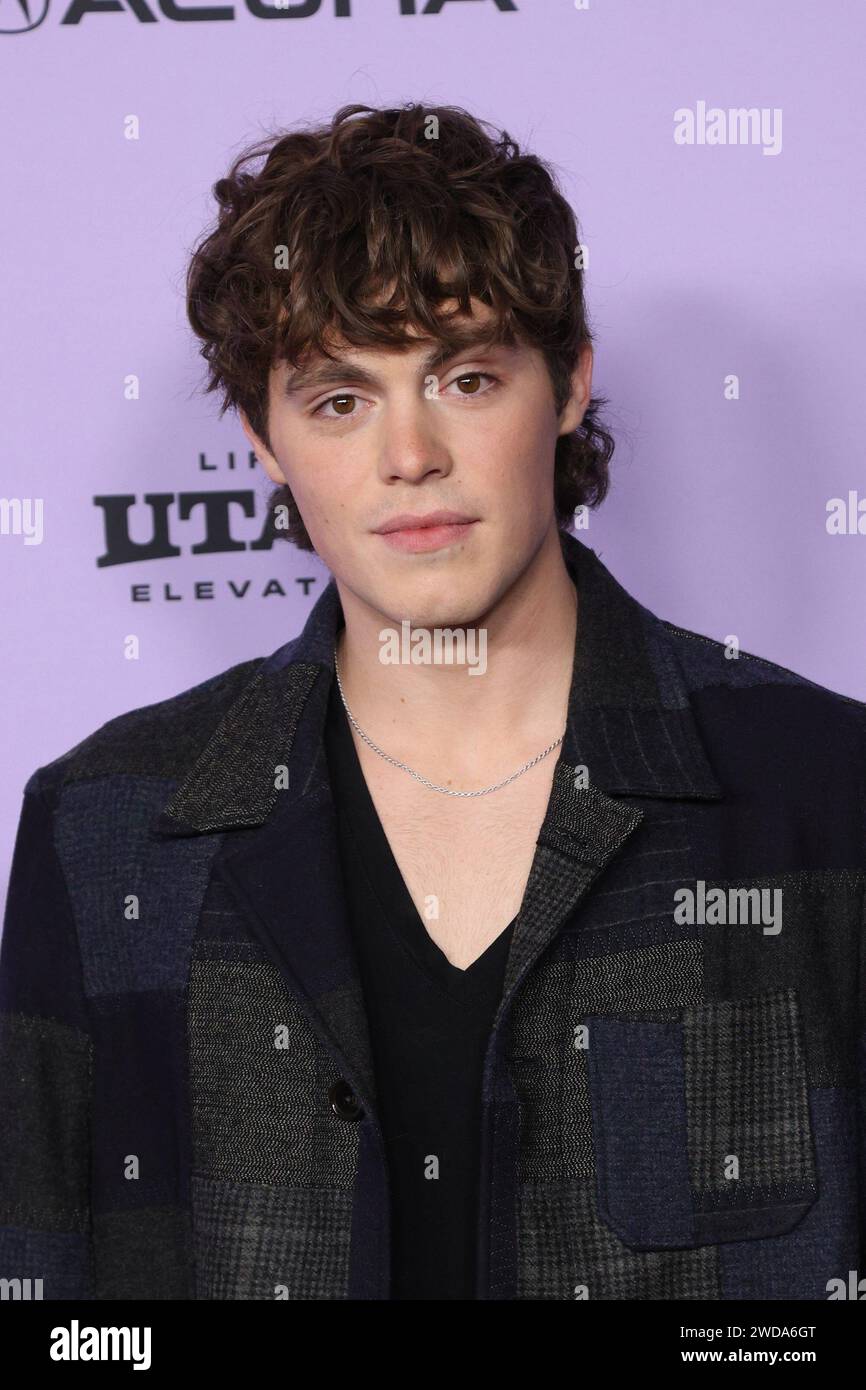 Utah. 18th Jan, 2024. Jack Champion at Film Festival Premiere Screening ...