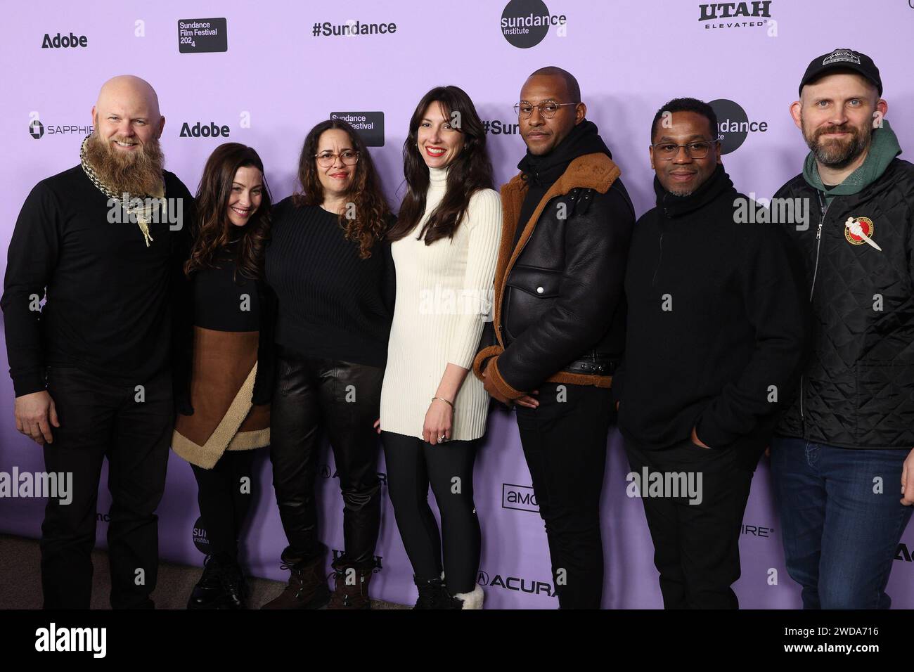 Utah. 18th Jan, 2024. Guest, Jen Gorton, Poppy Hanks, Jillian Share ...