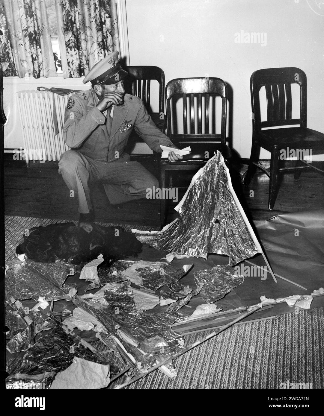 Brigadier general roger ramey Black and White Stock Photos & Images - Alamy