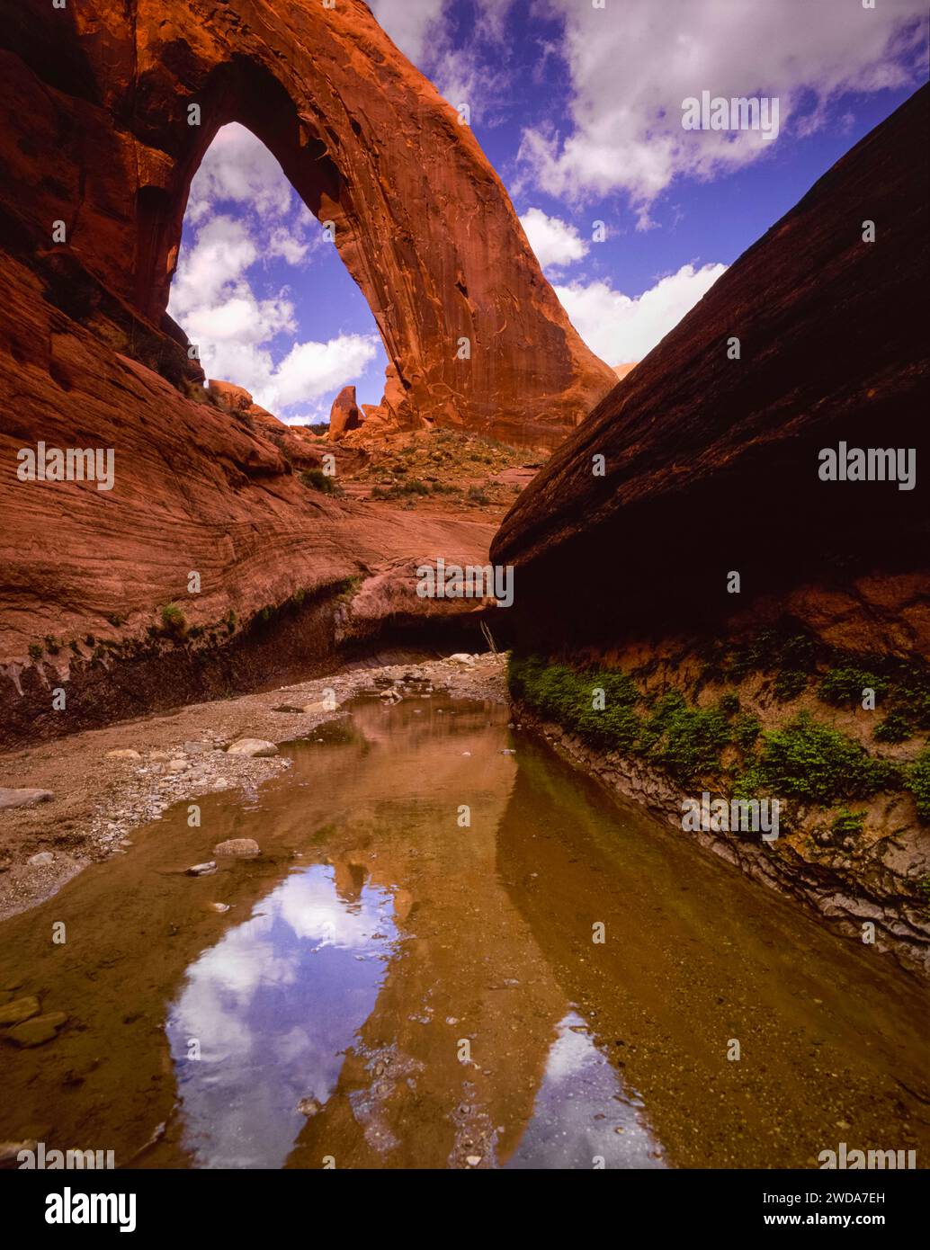Broken Bow arch, Davis Gulch, Grand Staircase Escalante National ...