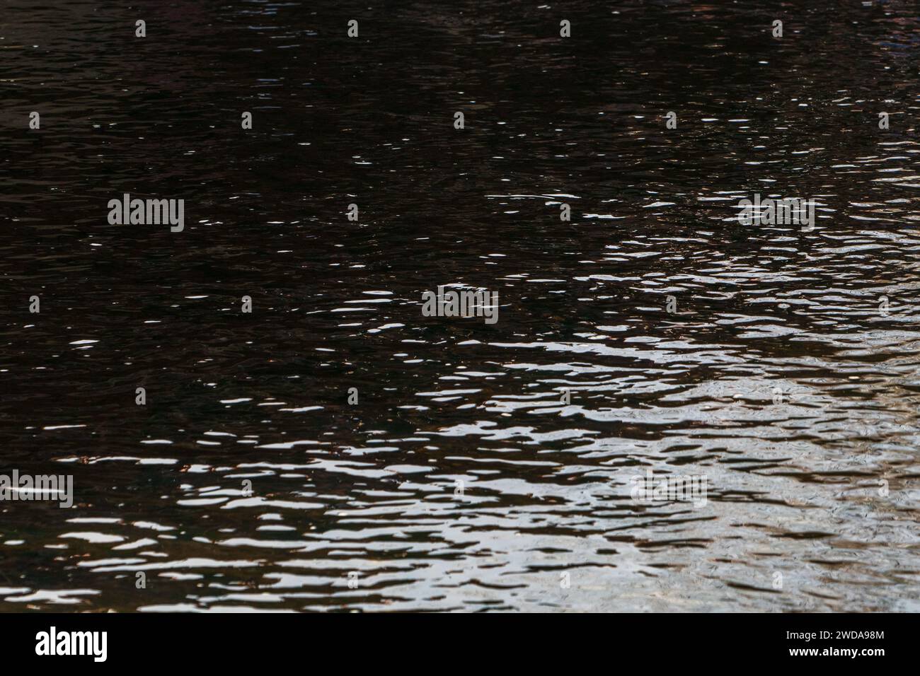 Water surface, green and white surface. Abstract triangles. River ...