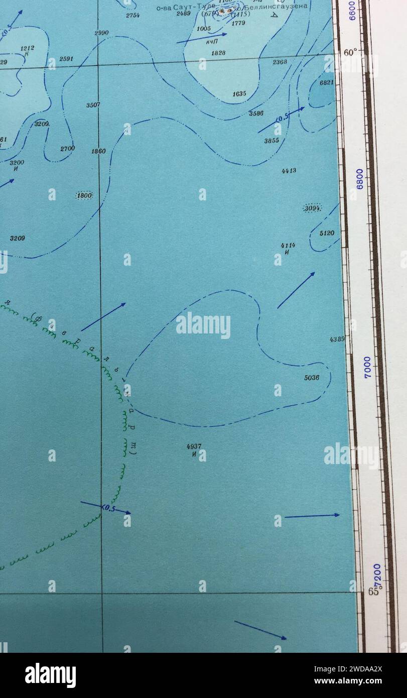 Drake passage map hi-res stock photography and images - Alamy