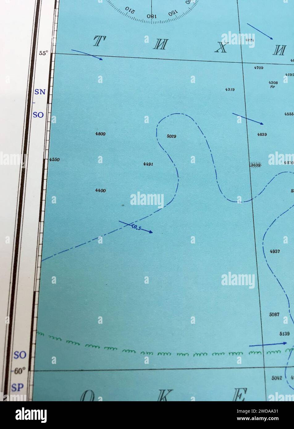 Drake passage map hi-res stock photography and images - Alamy