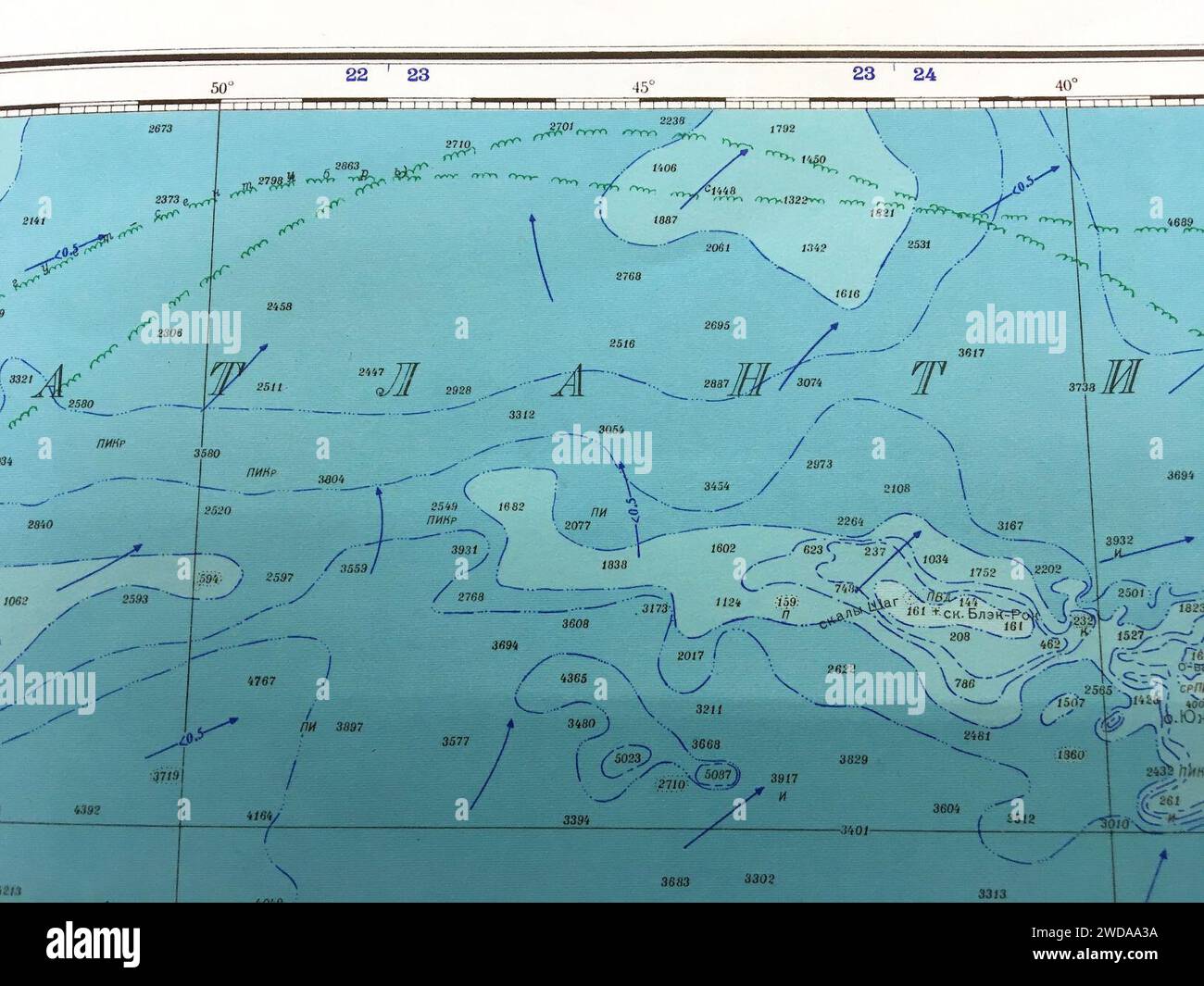 Drake passage map hi-res stock photography and images - Alamy