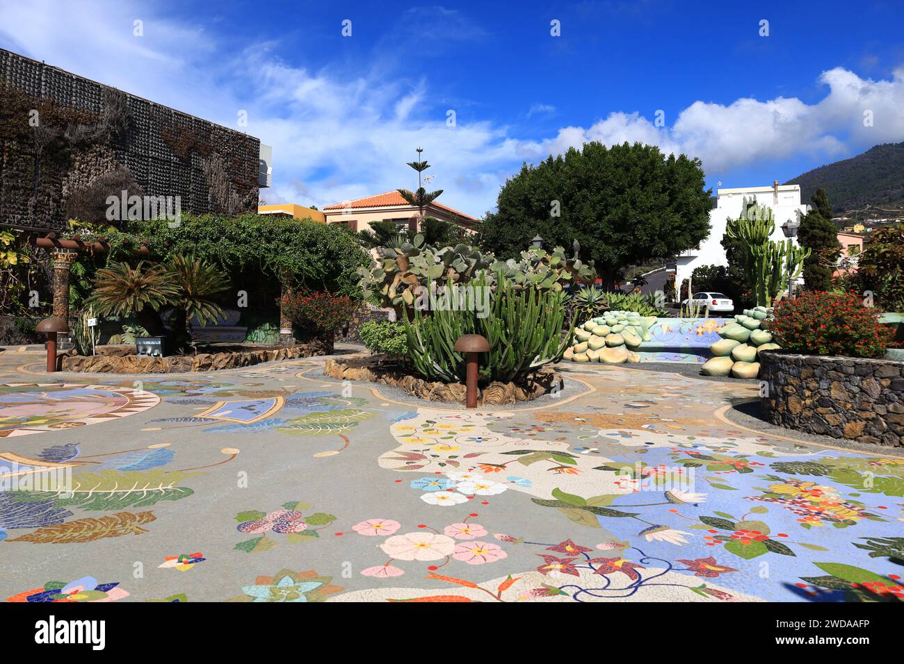 Plaza de La Glorieta was designed by the versatile artist and La Palma ...